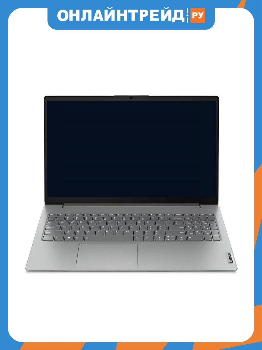 Ноутбук Lenovo V15 G4 AMN 15.6" FHD TN 60Hz 250nits Ryzen 5 7520U(2.8ГГц), 16Гб LPDDR5, SSD 512Гб, Radeon 610M, без ОС, Luna Grey (83CQA01BIN)