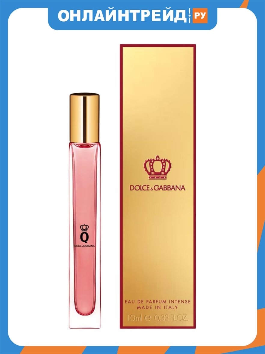 Женская парфюмерная вода Dolce&gabbana Q Intense 10 мл