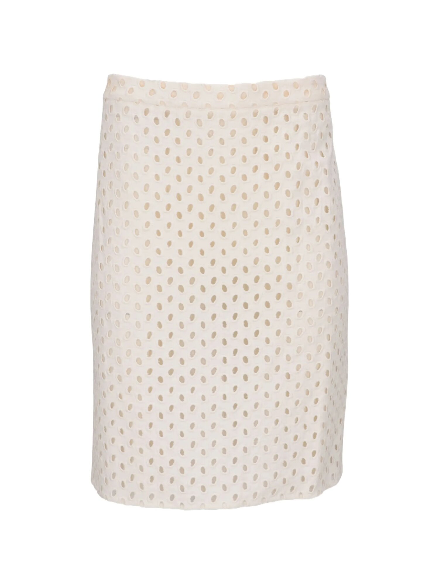 Юбка Eyelet-embroidered mini skirt