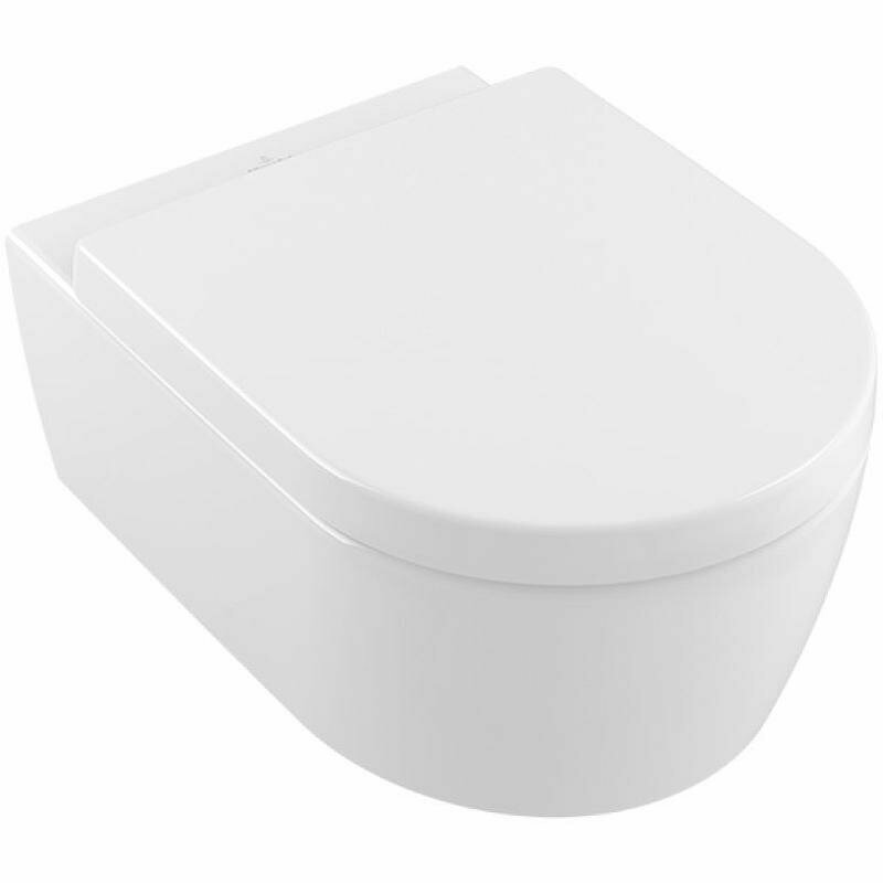 Унитаз подвесной Villeroy Boch Avento 5656HR01 с сиденьем Микролифт