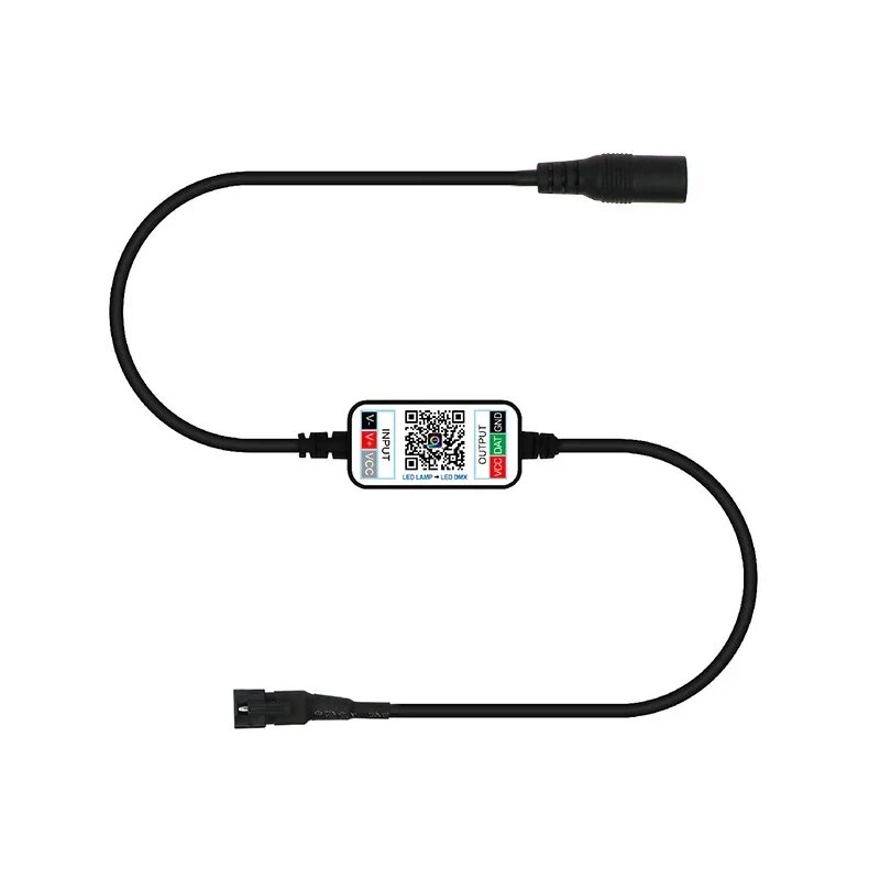 RGB контроллер MERRYLE для светодиодной ленты DC input port