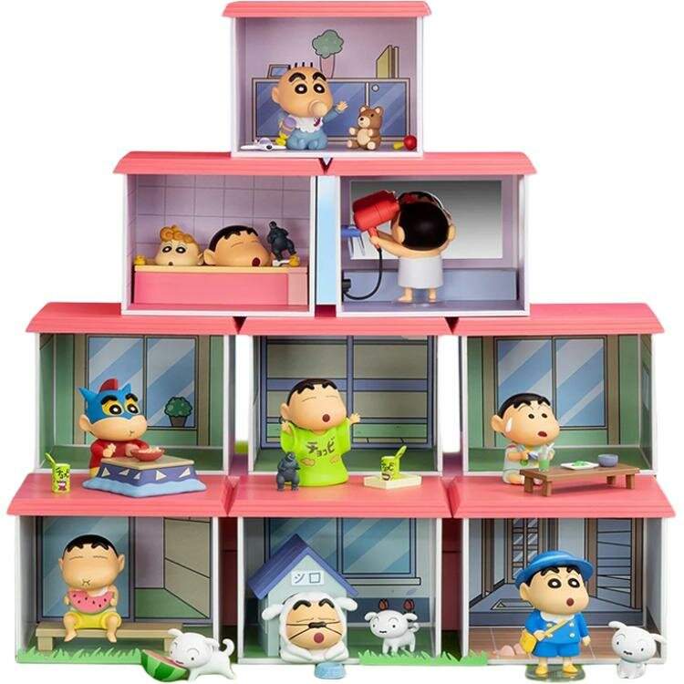 Набор коллекционных коробок женский TOP TOY "Таинственный дом Касукабэ" Crayon Shin Chan, 2 шт.