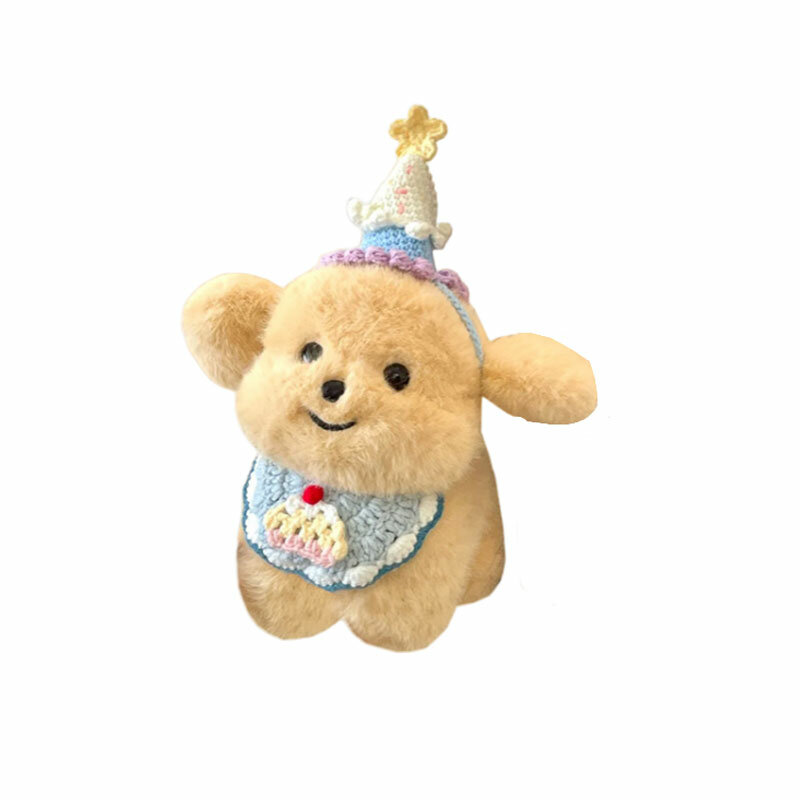 Плюшевая игрушка унисекс YANGWAWAHEXIAOXIONGTIAOWU Dundun, Cake Little Golden Retriever, 30CM EU