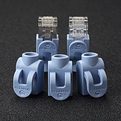 Заглушки RJ45 CAT5E/CAT6/CAT6A OFNPFTTH 50PCS, Grey