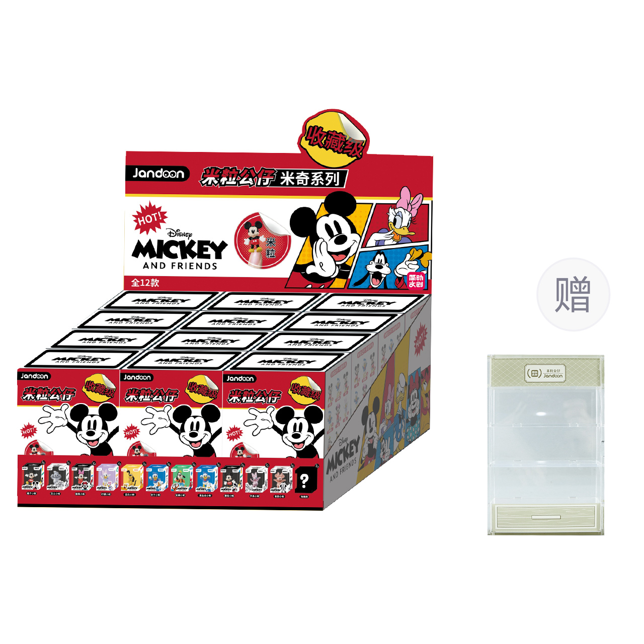 Simplicity and cultural creation Наборы фигурок персонажей Disney Mickey and Friends, 12 шт.