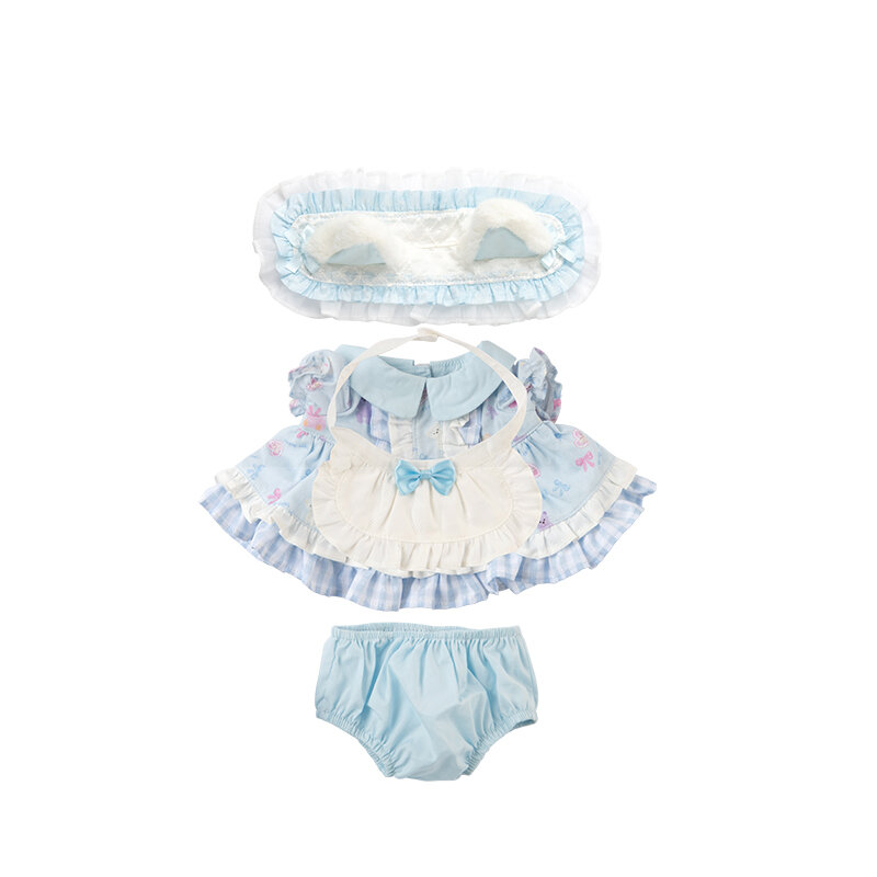 Набор одежды для кукол унисекс TeddyTales COS Collection с цветочным принтом, 4 шт.