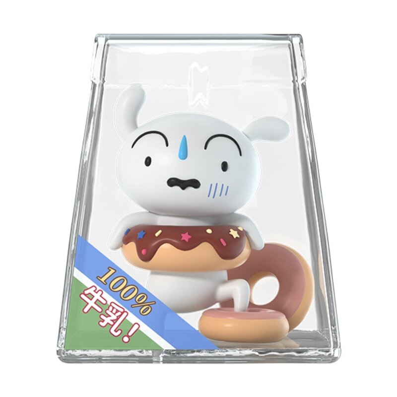 Фигурки-сюрпризы унисекс 52TOYS Crayon Shin chan Heartbeat Moments Collection, Confirmed Style-Donut (Open Packaging)