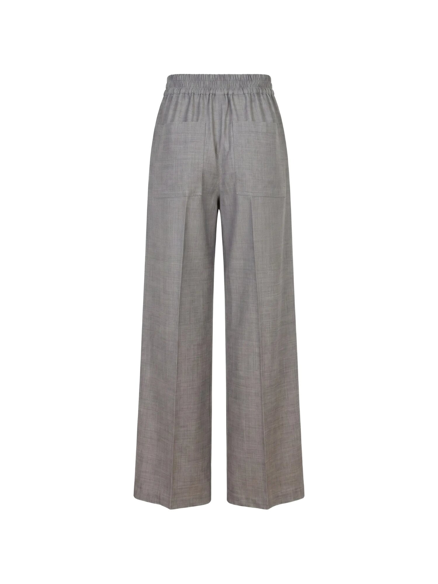 Брюки BRUNELLO CUCINELLI Pleated elasticated-waist trousers, размер 46 — фото 1