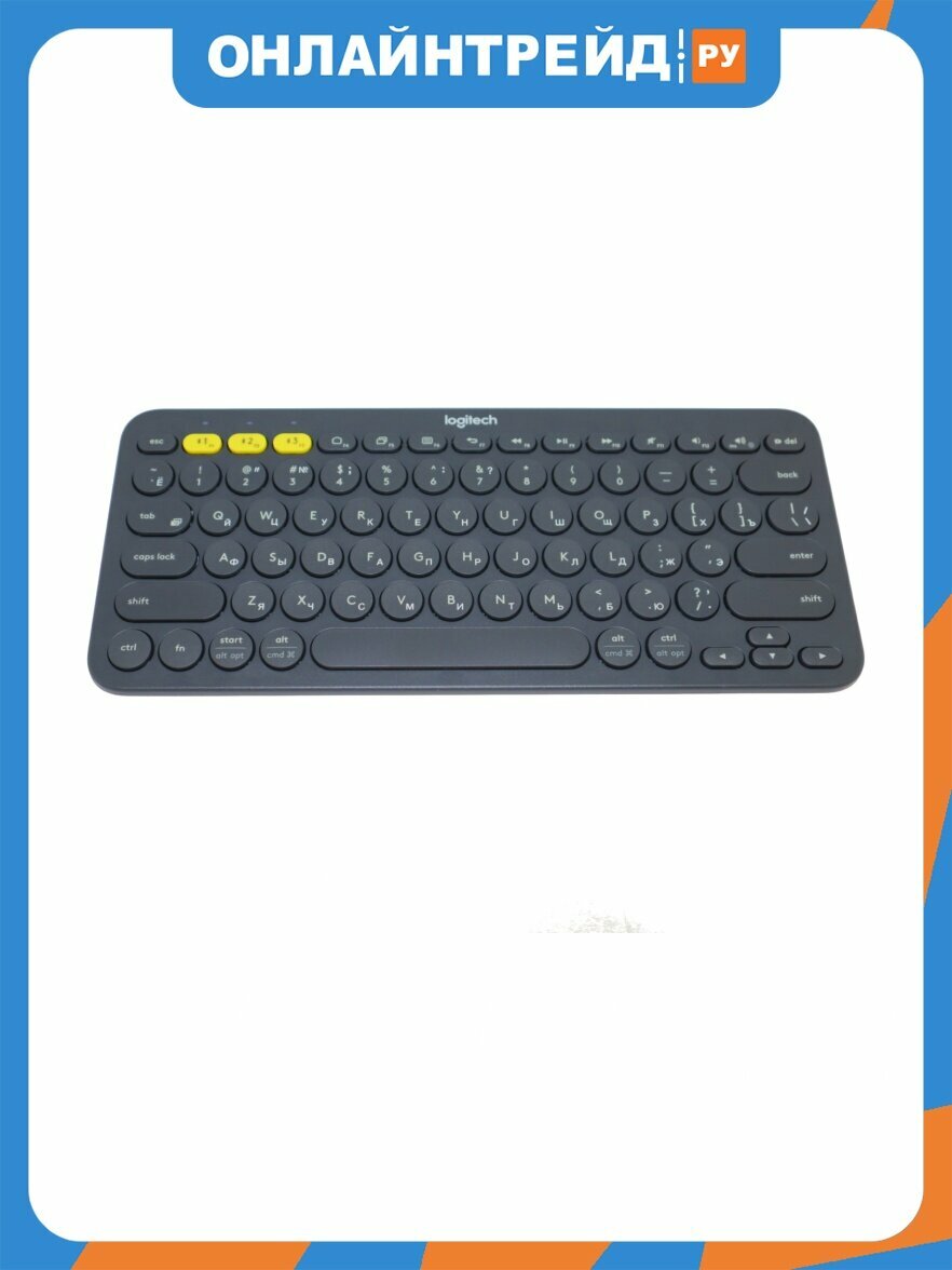 Клавиатура Logitech K380 Wireless Keyboard Grey (920-007590)