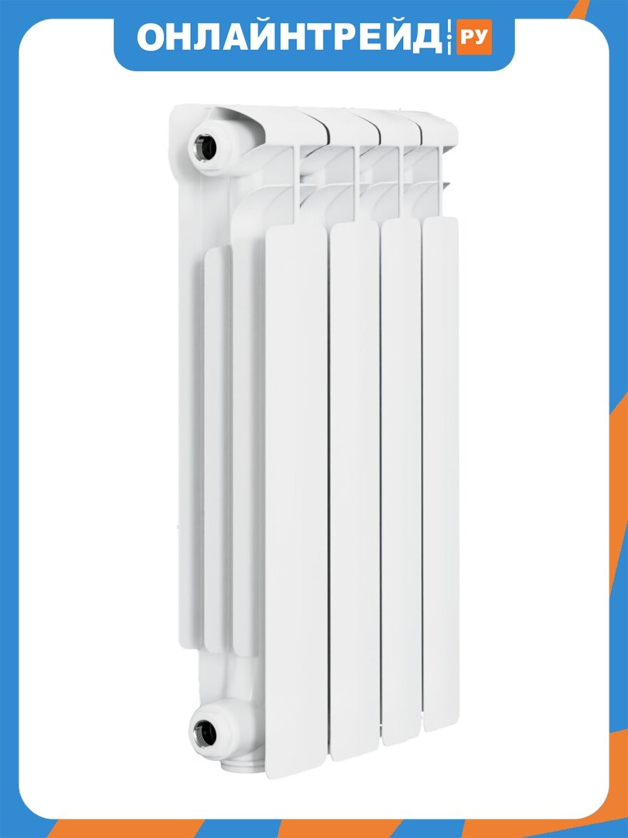 Радиатор Rifar Alum ECO 500х4 сек, алюминиевый