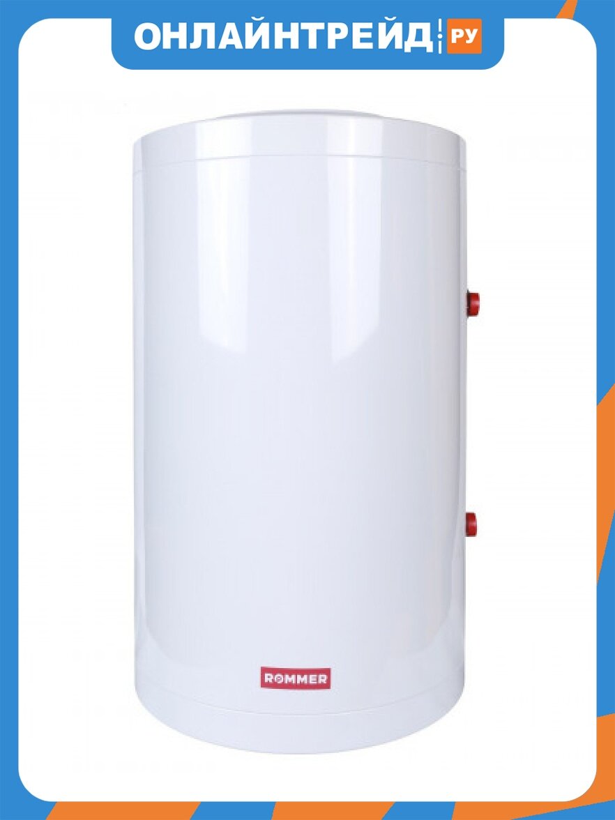 Водонагреватель комбинированного нагрева (бойлер) Rommer RWH-1210-050080 настенный 80 л. ТЭН 2,4 кВт
