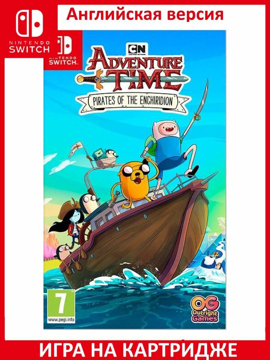 Игра Adventure Time: Pirates of the Enchiridion Switch Картридж на Nintendo Switch Английская версия