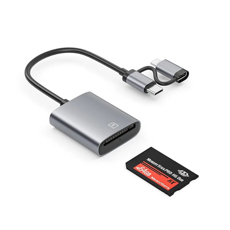 Адаптер USB Type C Memory Stick Pro Duo Card Reader