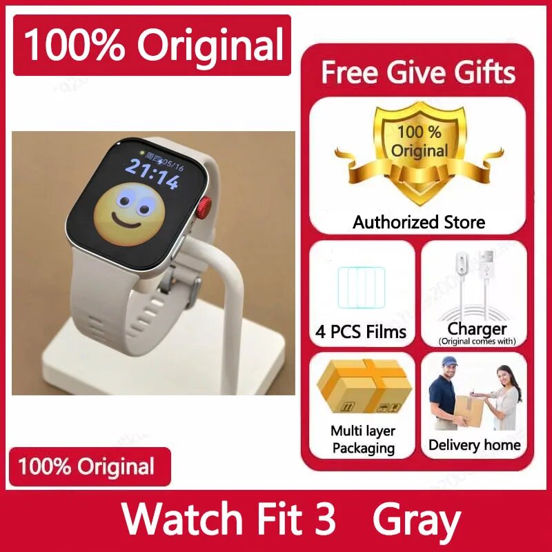 Huawei Watch Fit 3 Gray