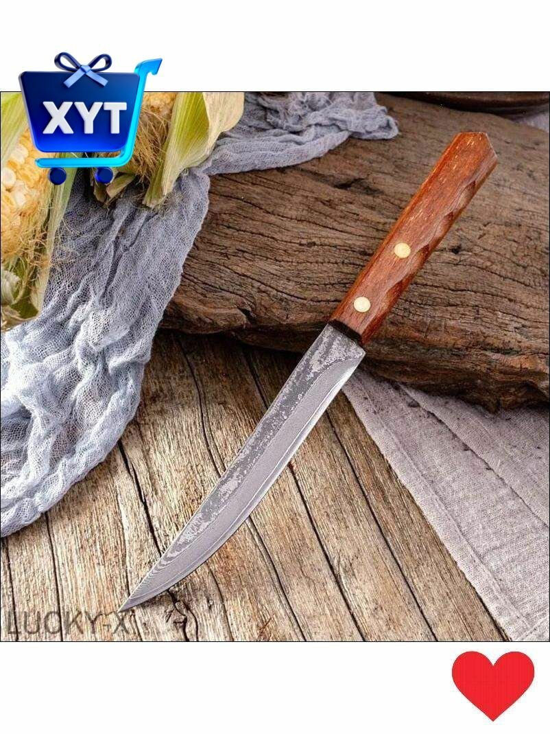 Многофункциональный нож для разделки мяса, стержень из дамасской стали VG10, длина лезвия 13 см
