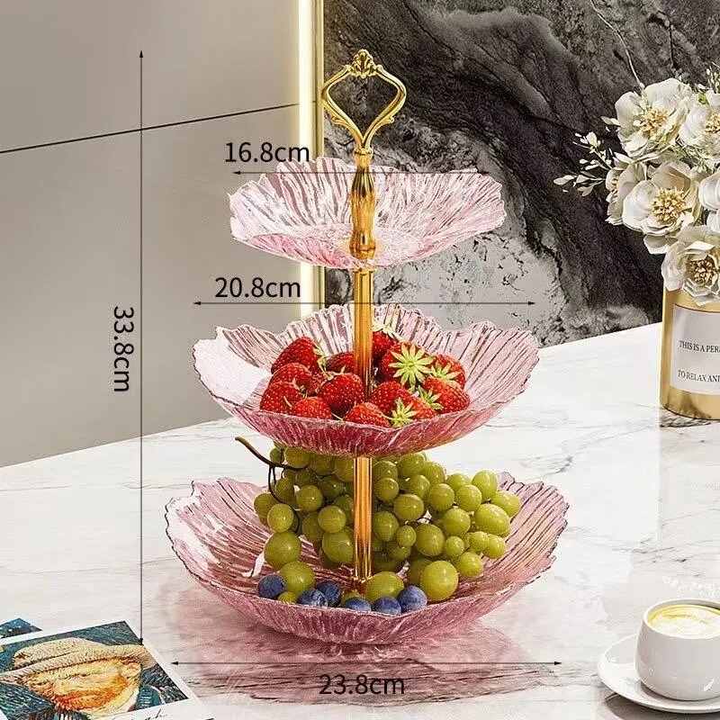 Фруктовница, диаметр 25 см, 3 шт