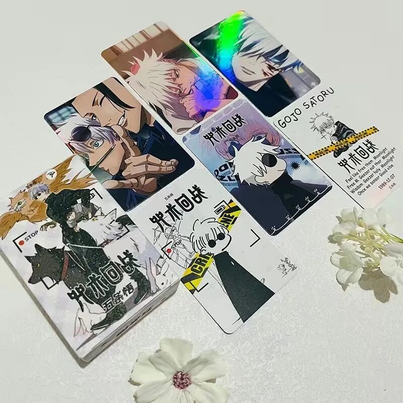 Коллекционная фотокарточка Jujutsu Kaisen Гойго Сатору Bandai