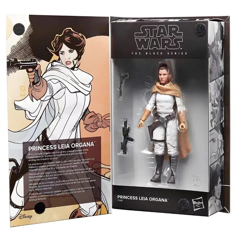 Фигурка Hasbro Star Wars The Black Series Принцесса Лея Органа 1/12