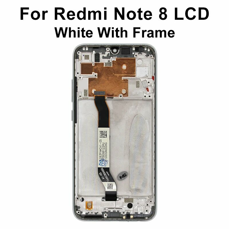 Высококачественный ЖК-дисплей Для Xiaomi Redmi Note 8/8 Pro С Сенсорным Экраном И Note 8 NO Frame