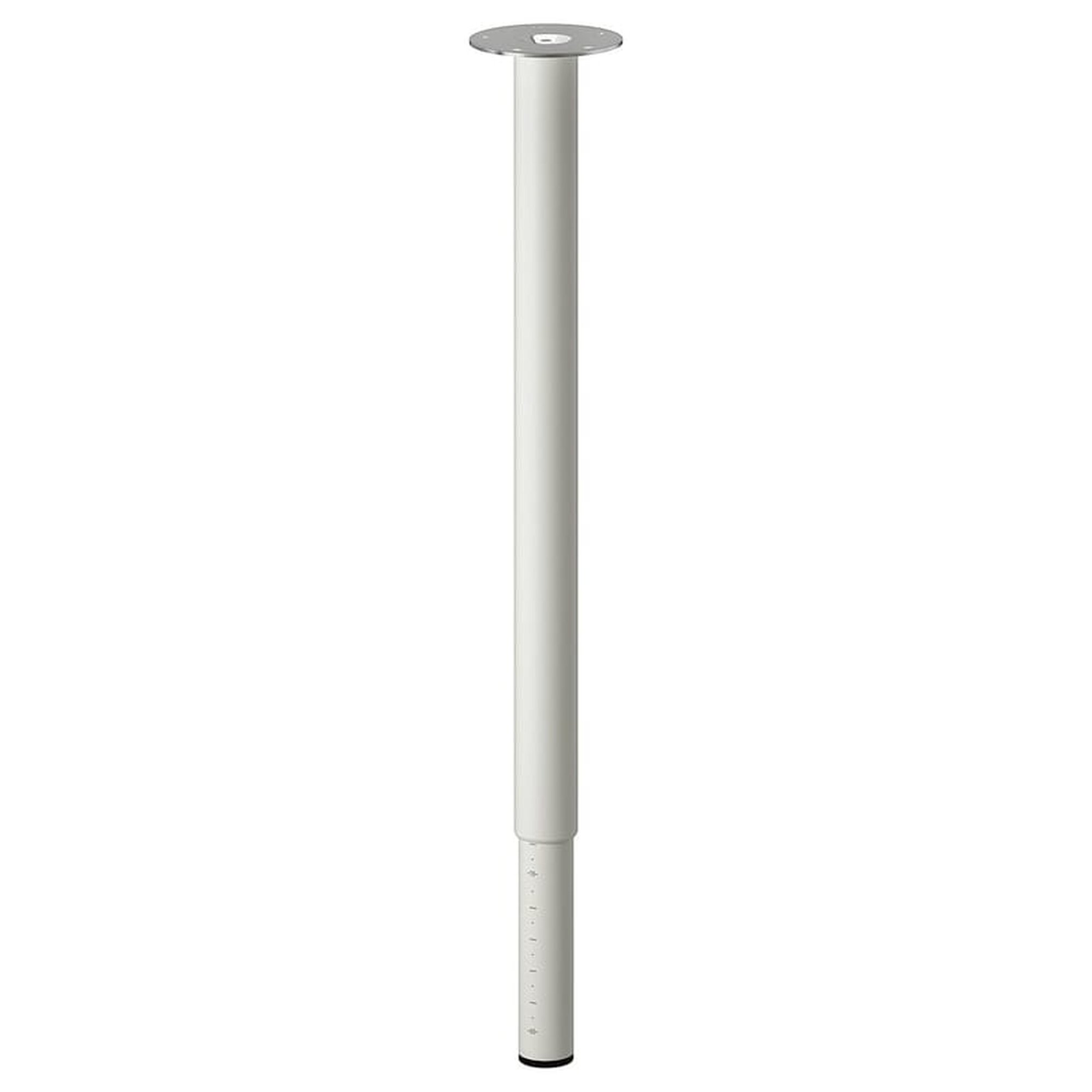 Ножка для мебели IKEA "OLOV", регулируемая, белая, 102.643.02