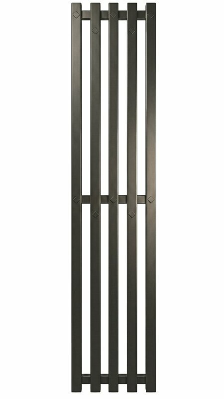 Полотенцесушитель электрический Secado Сандриго 5К 1300/280 130x30 см, подключение слева, графит, лесенка