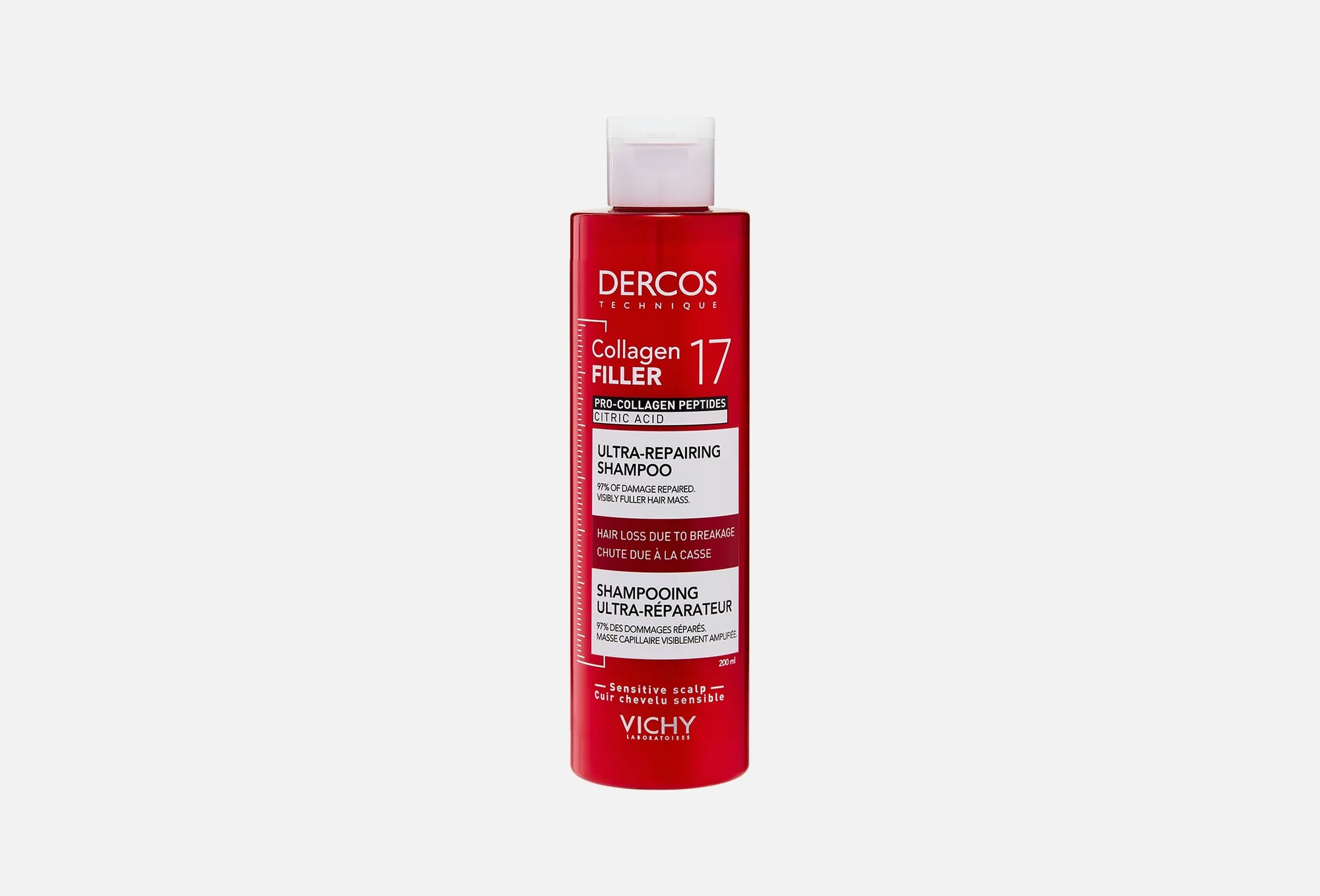 VICHY Dercos Collagen Filler Шампунь для волос 200мл