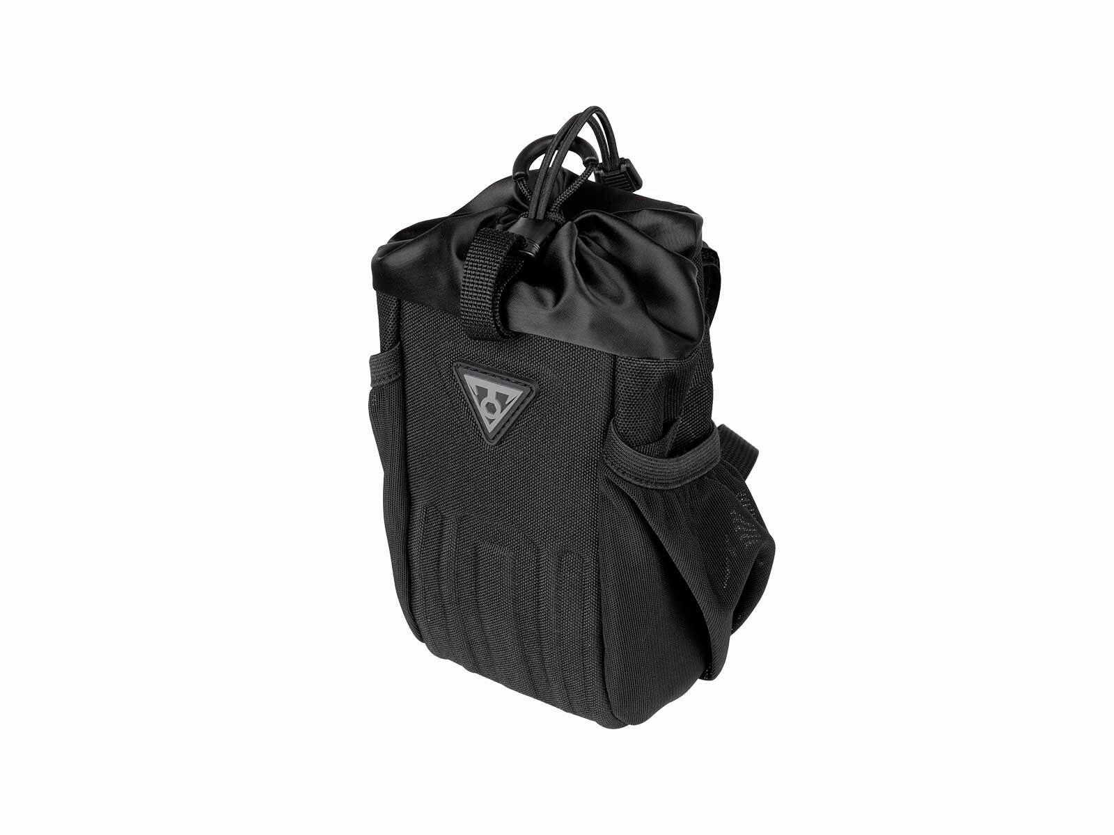 TOPEAK FREELOADER, STEM MOUNT BAG, FOR BOTTLE, ENERGY BARS, BACKUP BATTERY PACKS, 1.0L, BLACK сумка на руль и рулевую ко