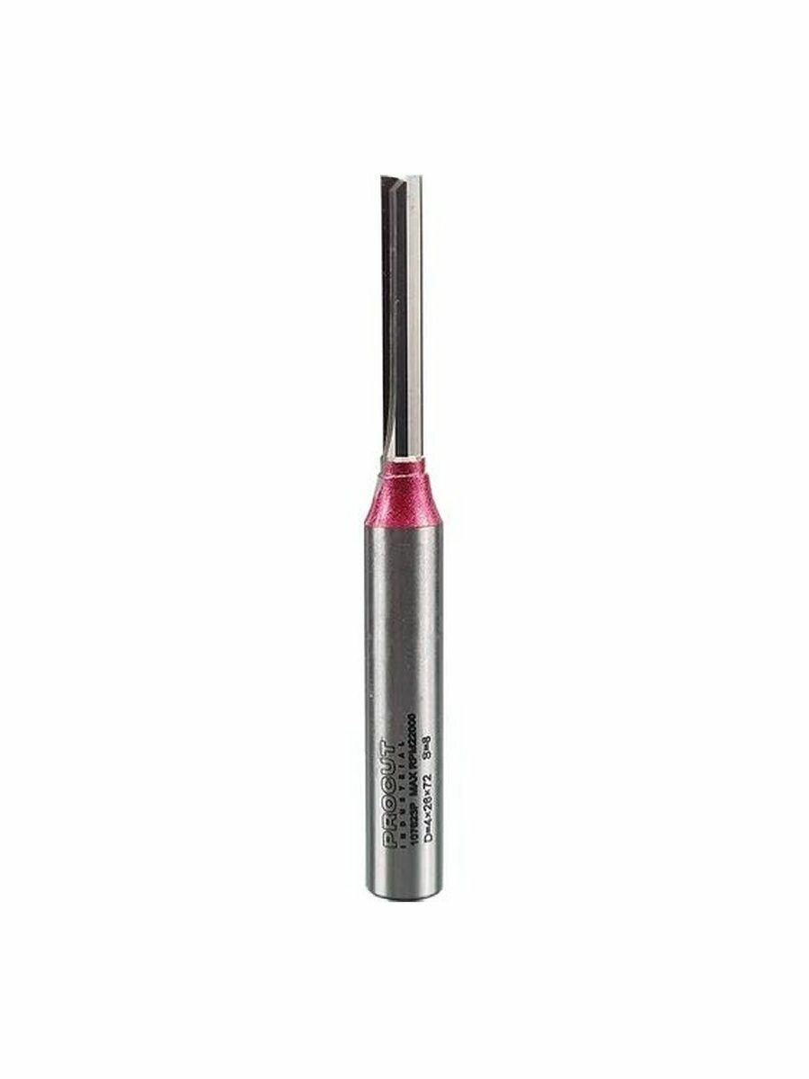 Фреза пазовая PROCUT Z2 straight bit 107623P / 27x4 mm