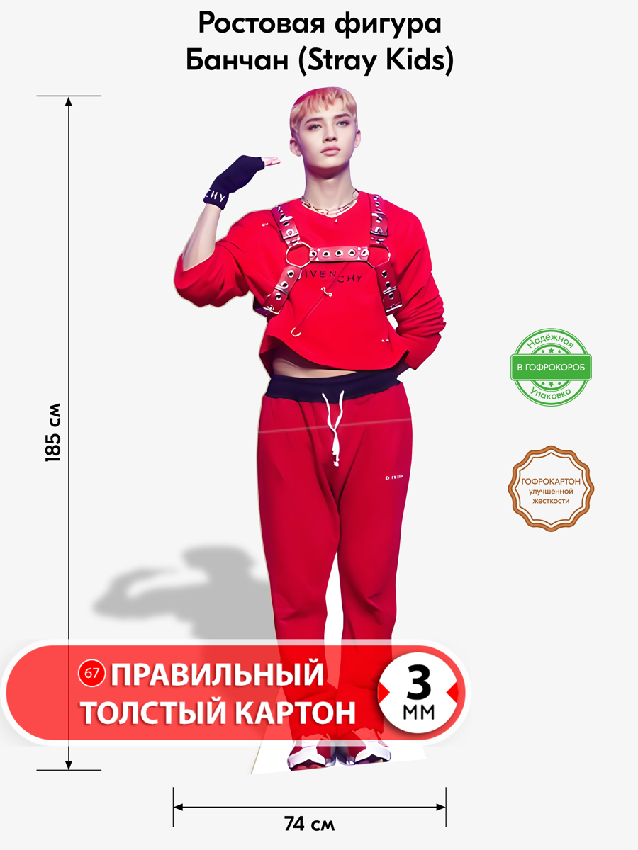 Аксессуар для фотосессий, самое это, Банчан (Stray Kids), ростовая фигура