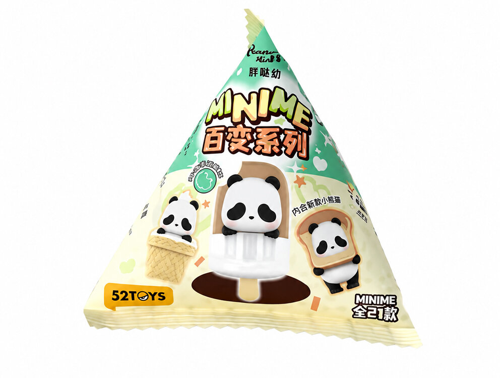 Фигурка 52toys 24CB582GG42 Фигурка Panda Roll - Minime Dress-Up