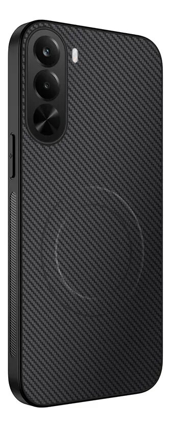 Чехол для телефона Realme C100X, ультратонкий матовый корпус с текстурой из Black, Realme C100X