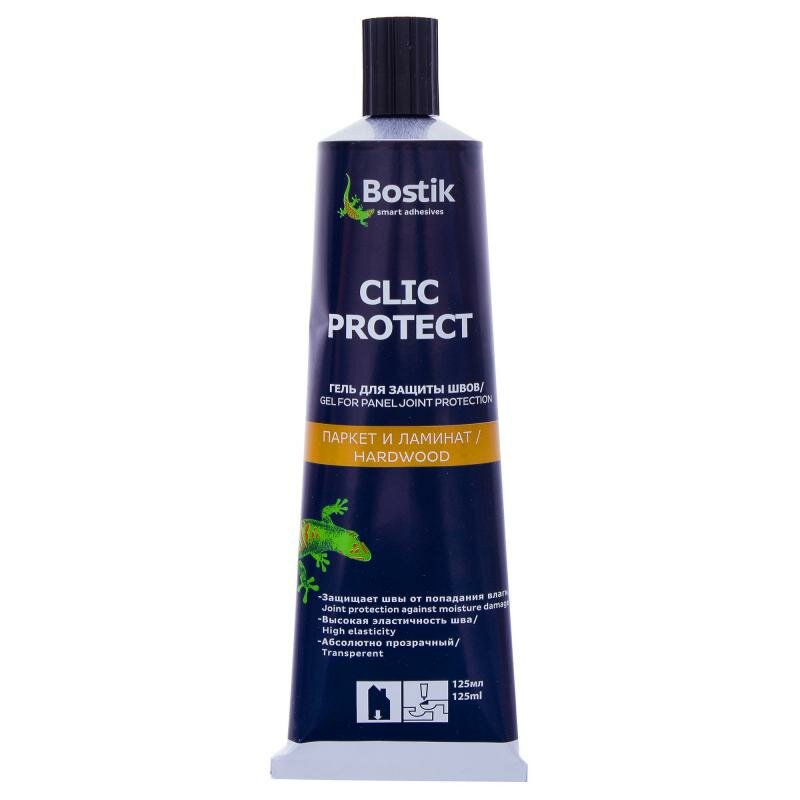 Bostik CLIC PROTECT / Бостик клик протект Гель для герметизации стыков паркета 0,125л