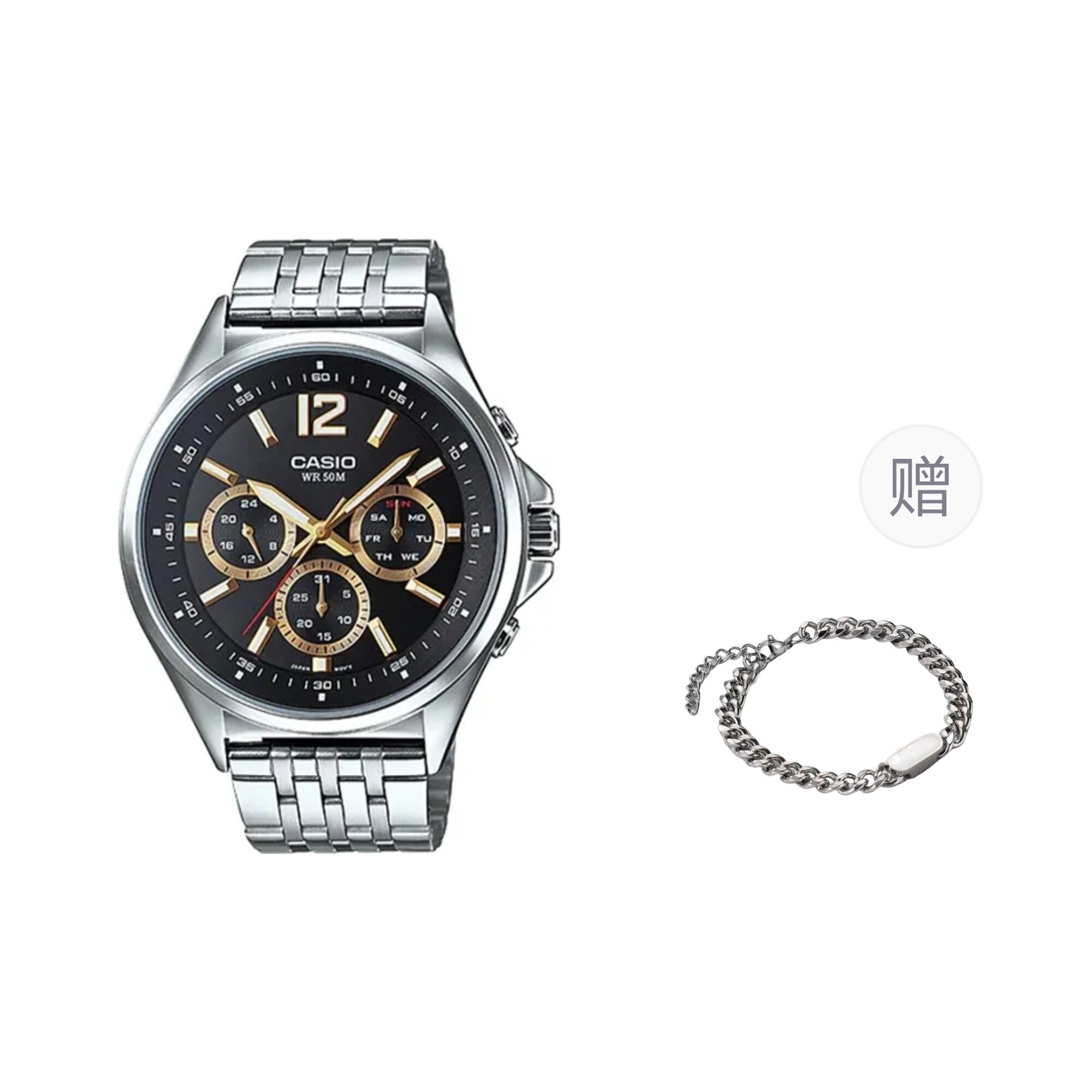Наручные часы CASIO, черный