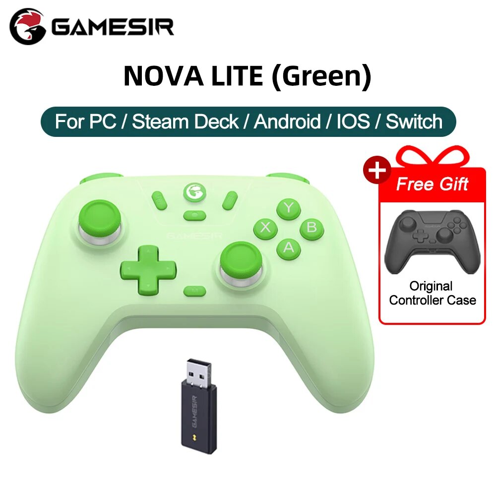 GameSir Nova Lite (Green) для PC/Switch/Android/iOS