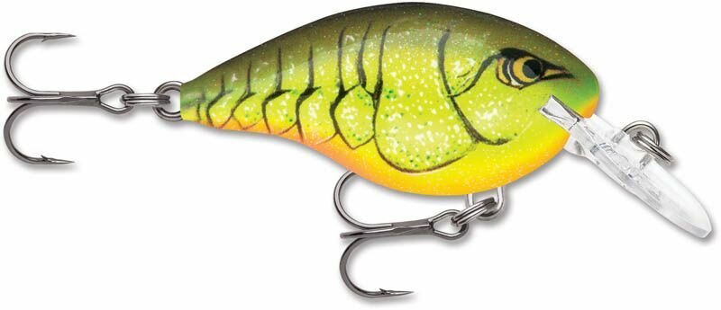 Воблер Rapala Dives-To плавающий, до 1.2 м, 5см 9гр, DT04-CRTBC