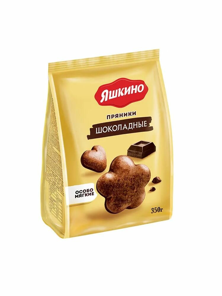 Яшкино Пряники шоколадные, 350 гр
