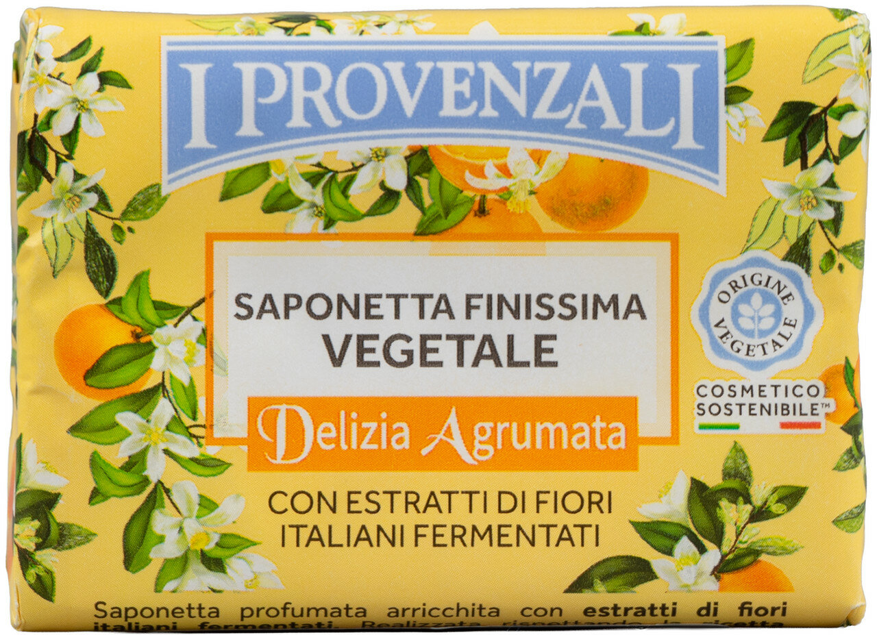 Мыло I Provenzali растительное Fiori di Riviera в ассортименте, 100г (2 шт)