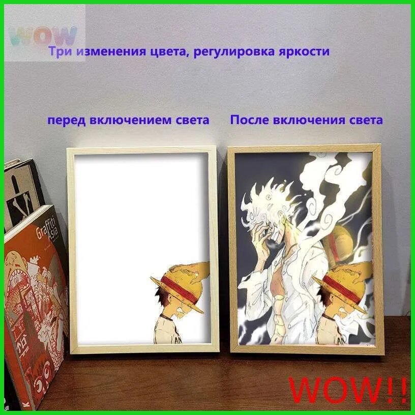 Ночник Аниме Ван Пис One Peace