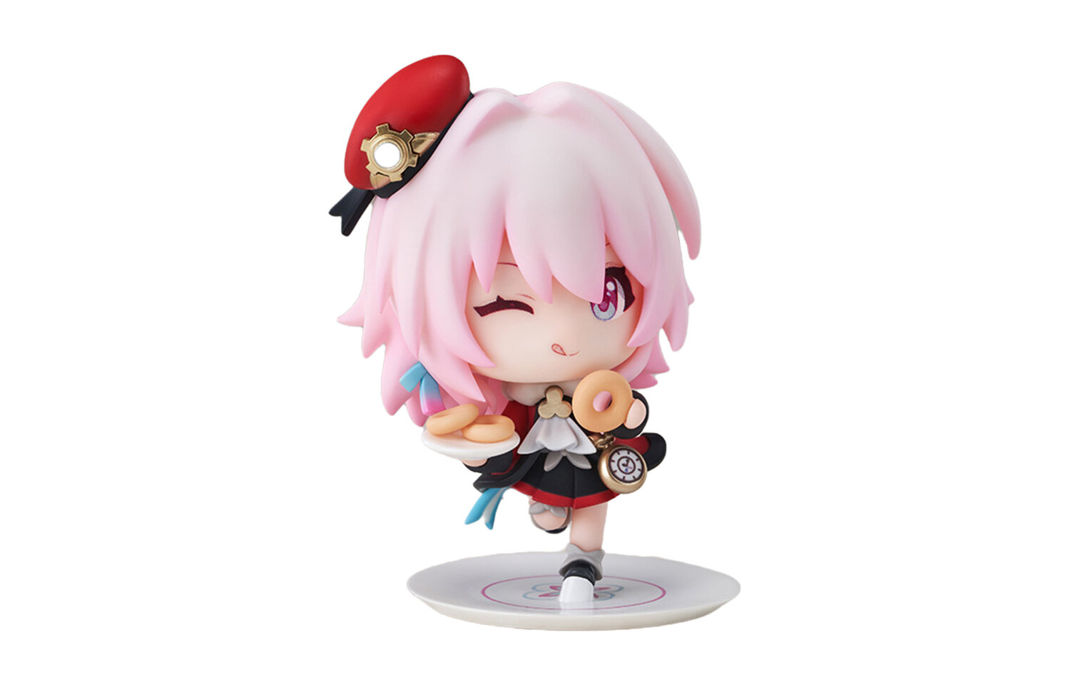 Фигурки унисекс MIHOYO Honkai Star Rail, Новогодняя чаепитие на поезде, March 7th, 7см