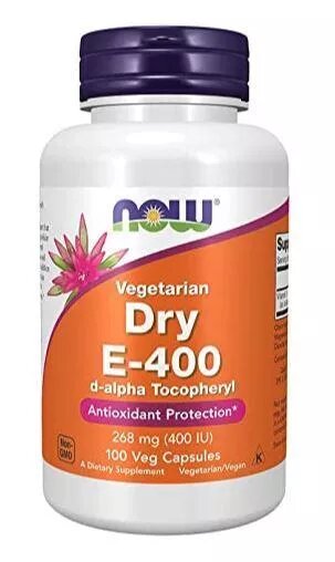 NOW E-400 DRY DA 100 vcaps