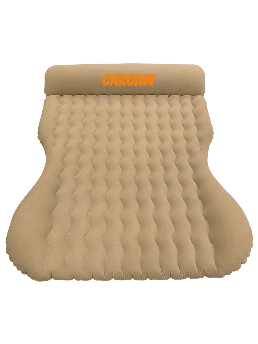 Автомобильный матрас CARCAM Inflatable Auto Airbed, Auto Air Pump, 170x133 cm. (CCMTE1758) Brown