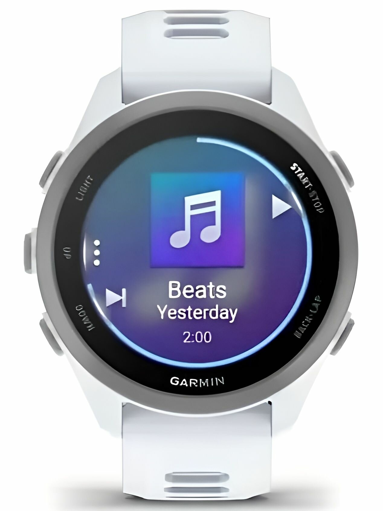 Умные часы Garmin Forerunner 170 Music Whitestone with Whitestone/Cloud Blue Band