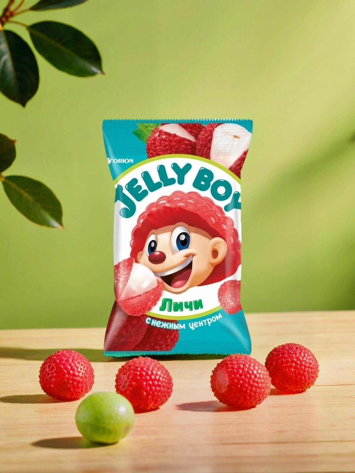 Мармелад жевательный ORION Jelly Boy со вкусом личи, 66г