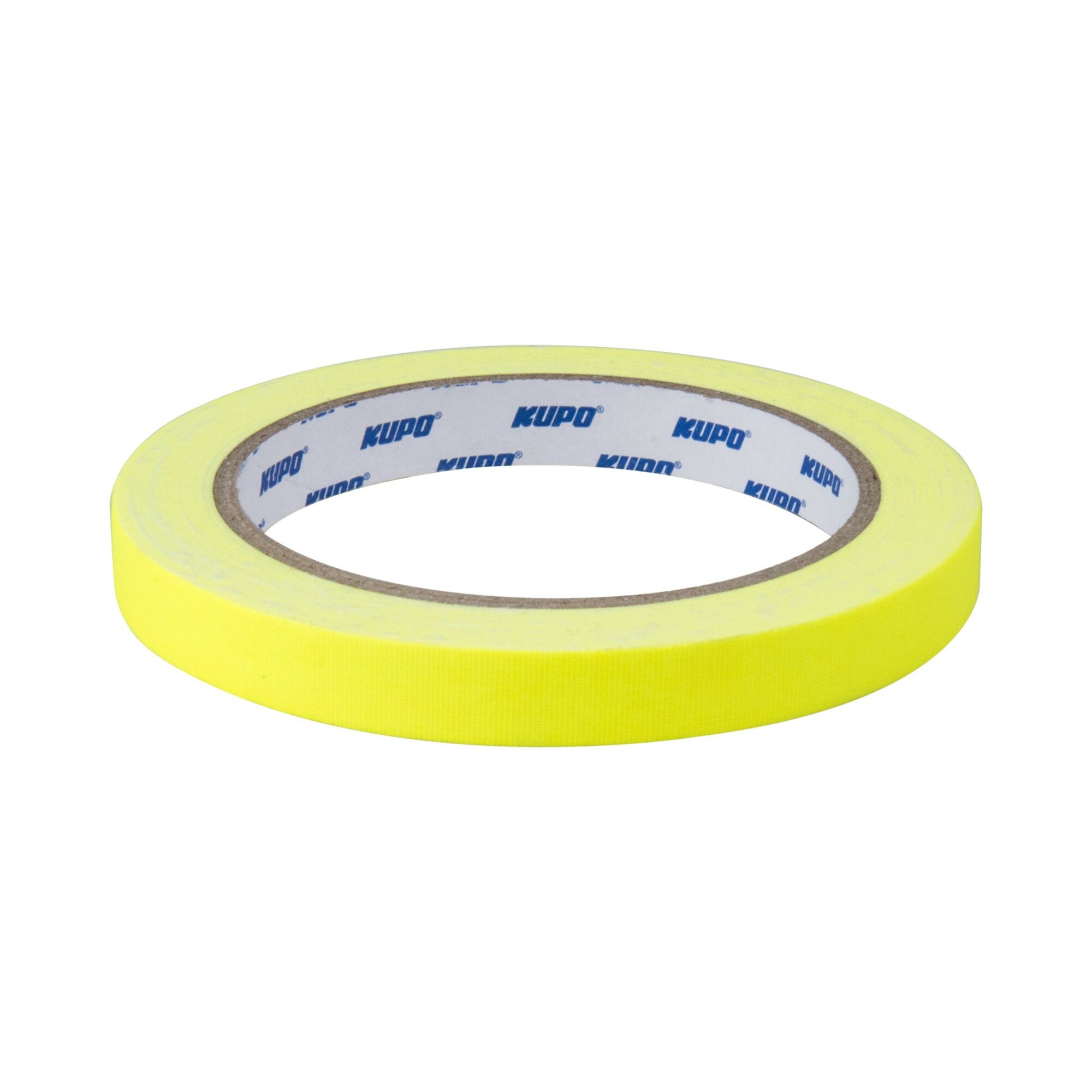 Лента клейкая KUPO CSS-1215Y CLOTH SPIKE TAPE желтая