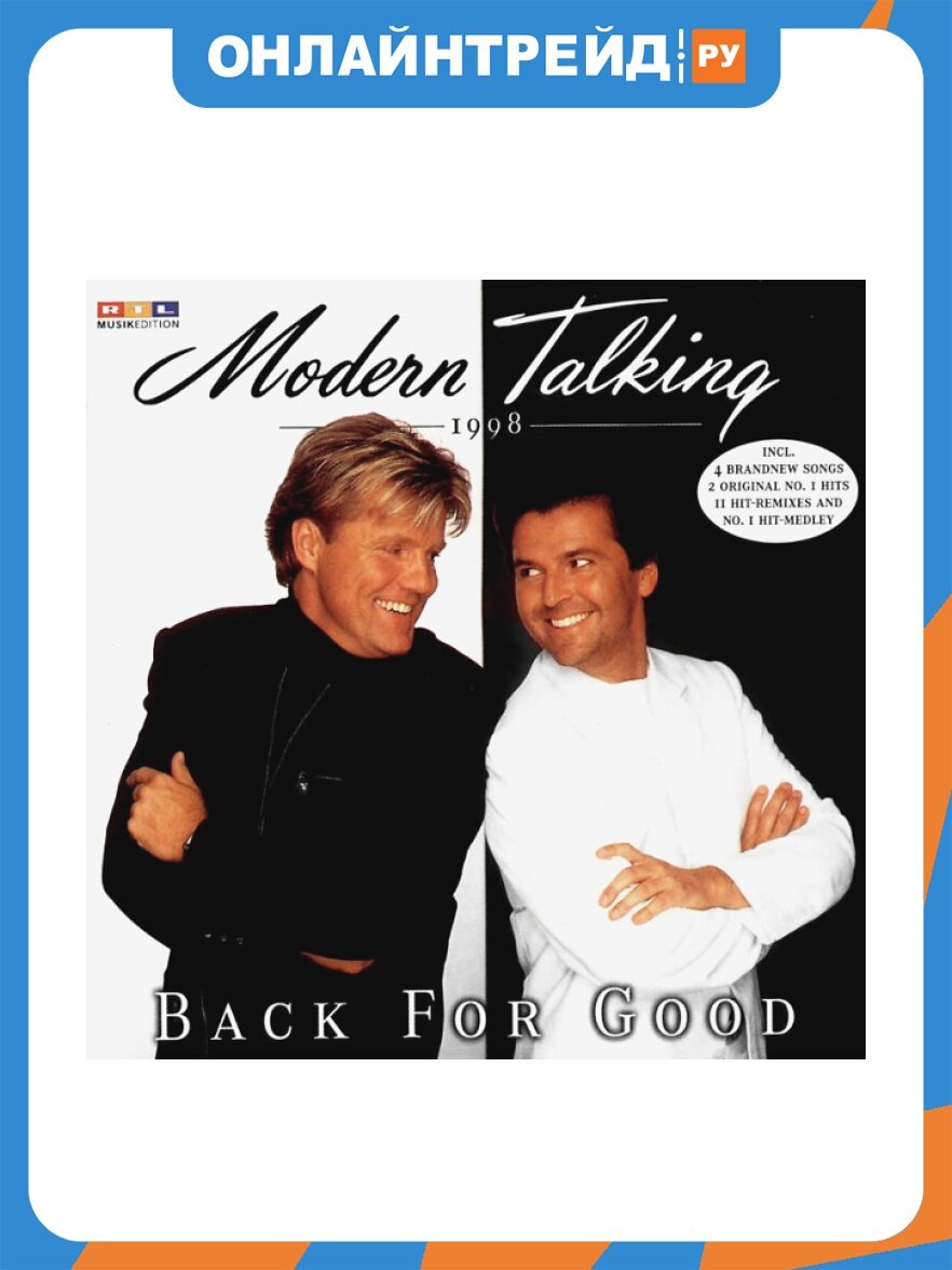 Компакт-диск Warner Music Modern Talking - Back For Good (CD)