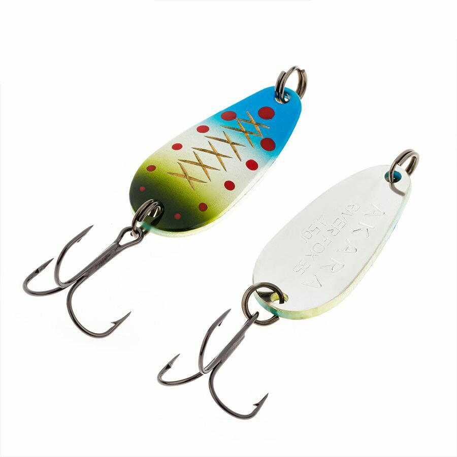 Блесна колебалка Akara Lite Series River Fox 4,5гр. AB49