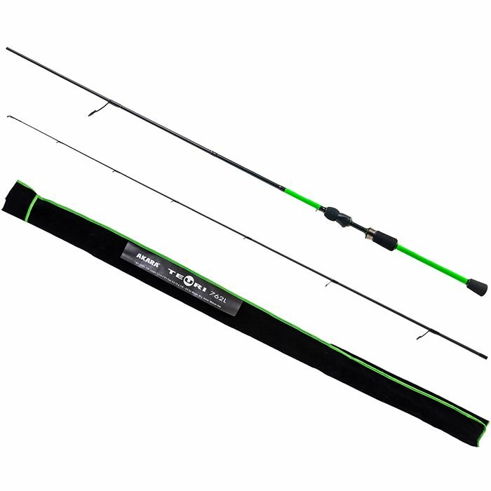 Спиннинг штекерный угольный 2 колена Akara Teuri LS762 TX-30 (3,5-12) 2,3 м