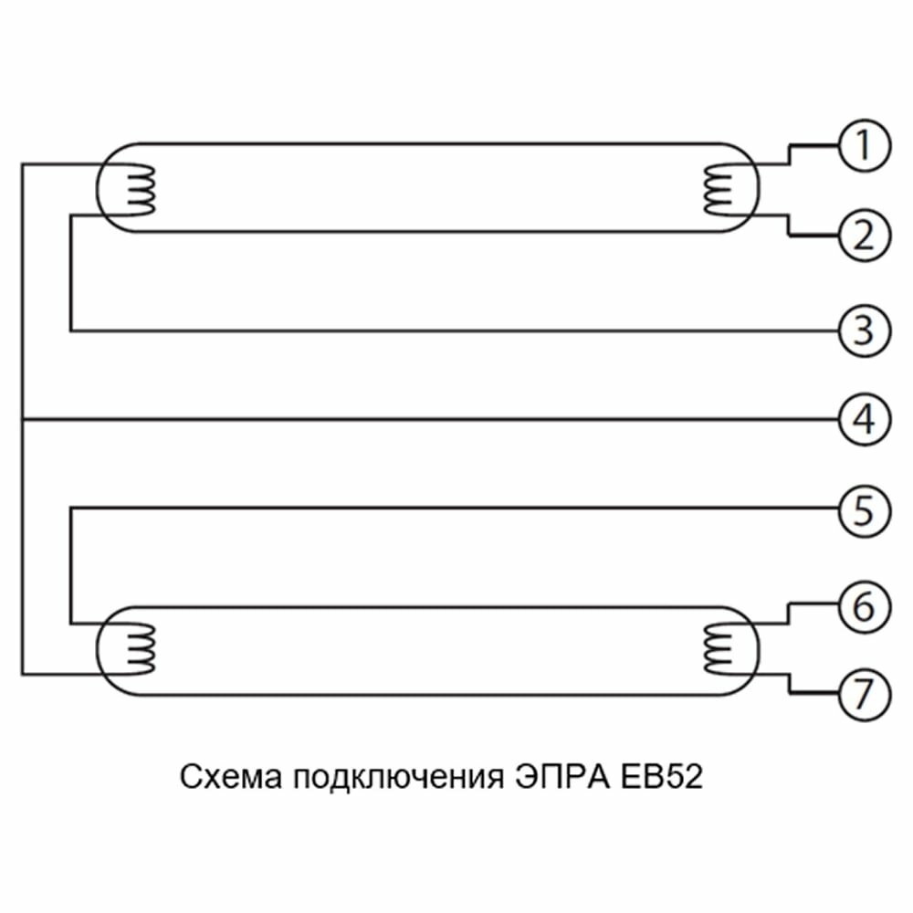 Аппарат пускорегулирующий электронный FERON (балласт), 2х18W T8/G13 230V, EB52 21522 — фото 1