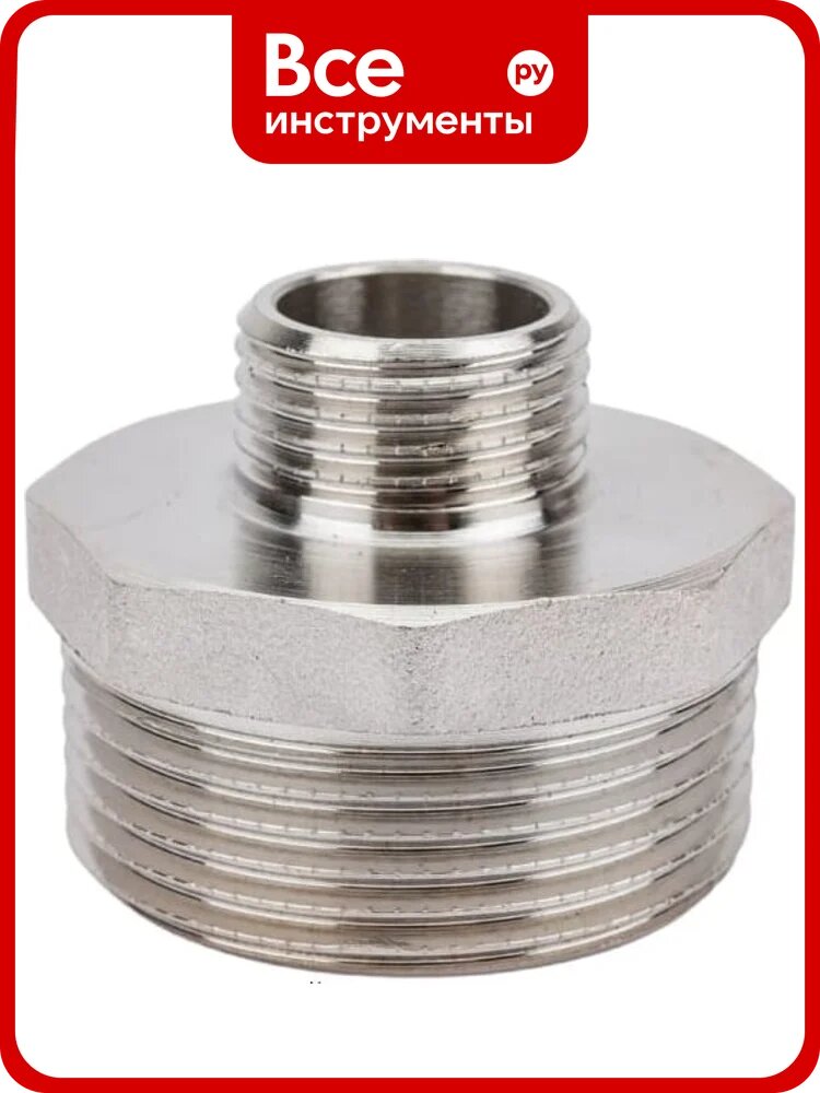 Ниппель STI 1 1/4" x 1/2", никелированный ТТ000013385