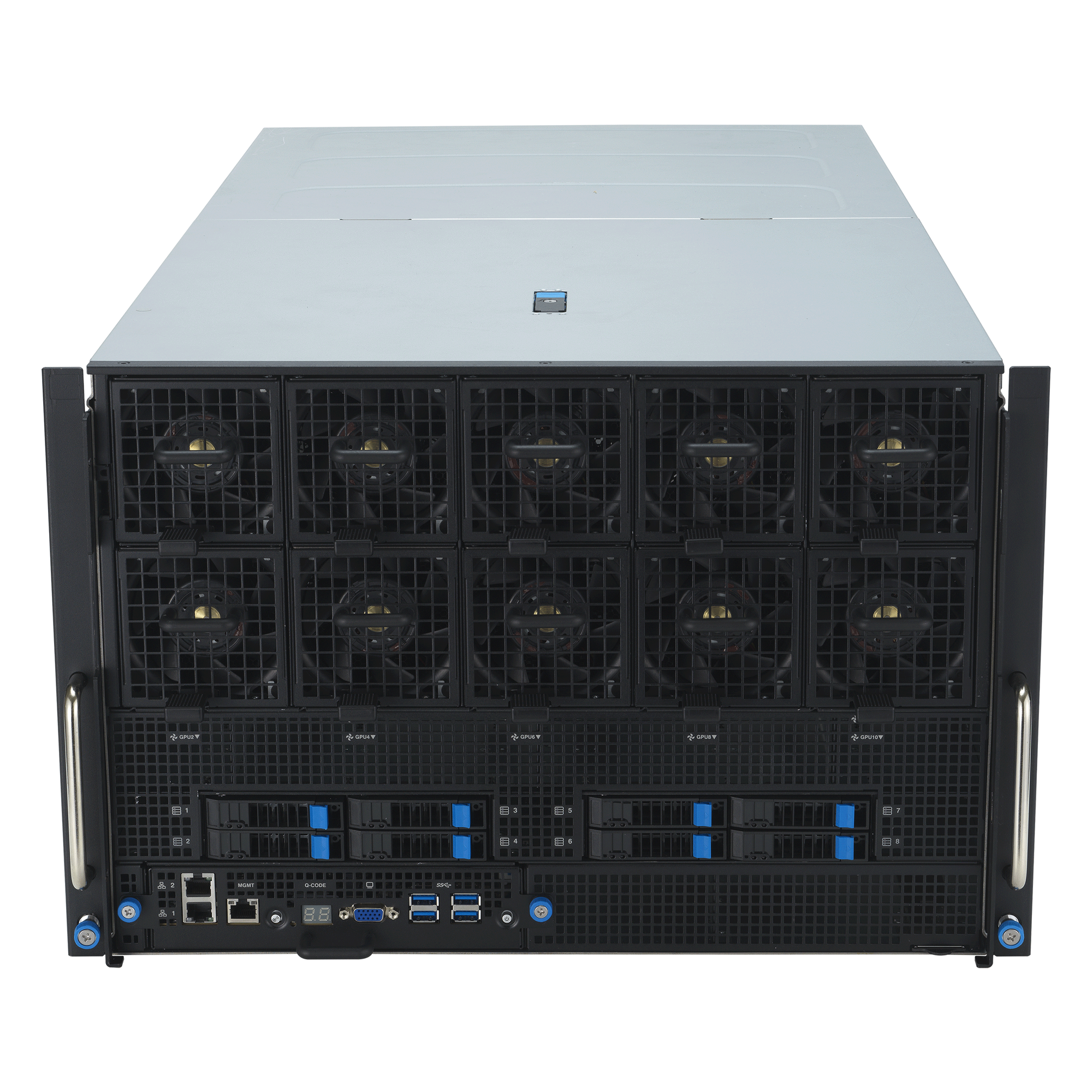 Конфигурация сверхвычислительного сервера ASUS ESC-N8-E11, NVIDIA HGX, 8 GPU